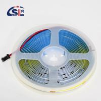 China High Brightness DC12V24V Ice-Blue COB Led Strip Light for Hotel and Indoor Decoration for sale