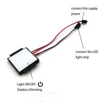 China SL 12V 5A 60W Smart Light Sensor Touch Switch for Bathroom Mirror Sensing Range 1-6mm for sale