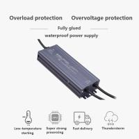 China Ultra Thin 12V/24V 2.5A -25A 60w 100w 200w 300w 400w IP68 Waterproof Power Transformer for sale