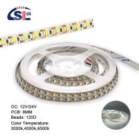 China 3000K 8mm 120leds SMD2835 Led Light Strips for Home Room Decorative Lighting Solution for sale