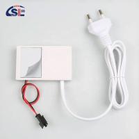 China Mini Mirror Glass LED Makeup Light Single Touch Three Colors 12V Output Voltage for Bathroom for sale