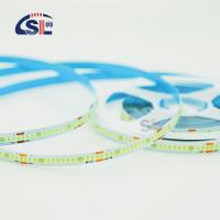China Electroplate COB 24v COB 320Ds 8mm Ra 85 Ice BLue Light Strip with 50000 Hour Lifespan for sale
