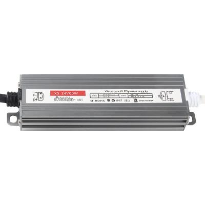 China Single Output Waterproof LED Driver 60-400W AC180-264V DC 12V 24V Switch Power Supply for sale