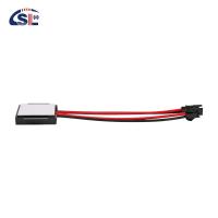 China DC12V 12W 24W 36W 3.3cm*3.3cm*0.8cm One Button Touch Sensor Switch for Smart Mirrors for sale