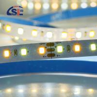 China Customized CCT 12V24V 8mm 120leds 3000K-6500K Warm White-White SMD2835 Led Strip Light for sale