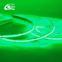 China Electroplate COB 24v COB 320Ds 8mm Ra 85 Green LED Light Strip -20 - 45℃ for sale