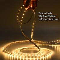 China IP20 2835 SMD Single Color LED Strip Light 120 Led 12V 24V 8W Low Voltage 3M for Mirror for sale
