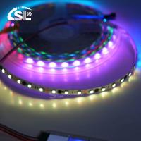 China Smart Multi Color 5m 10m 12v 5050 Rgb Led Pixel Strip Lights for Residential Lighting for sale