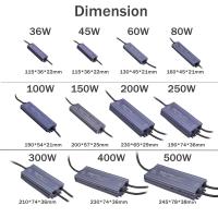 China Waterproof LED Driver AC/DC12V 24V for Outdoor Lighting 36W 60W 100W 150W 200W 300W 400W for sale