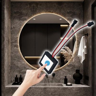 China Max. 3A Current Touch Sensor Switch for Mirror 50*46*10mm Product Size Smart LED Light for sale