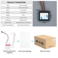 China Max. 3A Current Touch Sensor Switch for Mirror 50*46*10mm Product Size Smart LED Light for sale