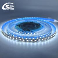 China DC12V SMD2835 60D 8mm 1100-1200LM 12000K Ra70 Die-Cutting Board LED Light Strips for Smart Mirrors for sale