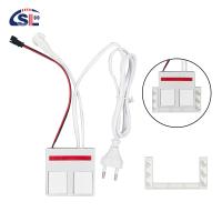 China 110V 240VAC 12W24W Single/Three Color LED Mirror Touch Dimmer Sensor with 2 Keys Switch for sale