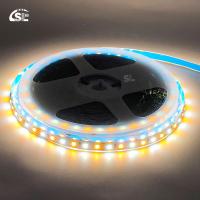 China Double Colors LED Light Strips SMD 2835 120D 8mm 1200-1600LM 2700K-6500K 35Copper Ra70 for sale
