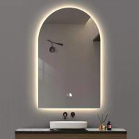 China Hotel Home Bathroom Decoration Modern Design Touch Screen Smart Mirror With LED Lights and Sensor Switch for sale