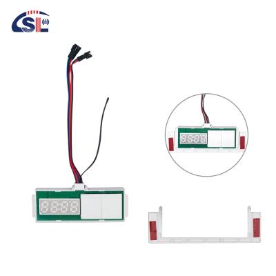 China Slim 12V 5A 60W Inductive Switches Time Temperature Display Defogger LED Light Mirror Touch Sensor Stepless Dimmer Switch for sale