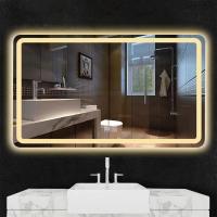 China Modern Smart Mirror with High Brightness LED Strip Lights Illuminated and Defogging for sale