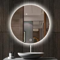 China Touch Screen LED Bathroom Mirror with Large Sensor Switch and Modern Design Style for sale