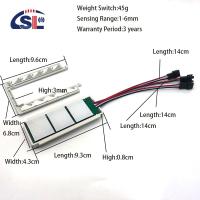 China 60W 5A DC12V Single Color Double Touch Sensor Switch for Mirror Radar Inductive LED for sale
