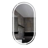 China Hotel Home Bathroom Decoration LED Lighted Triple Color Lights Waterproof Vanity Mirror for sale
