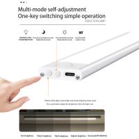 China Daylight Alert Led Wardrobe Lighting Strip with Motion Sensor and Rechargeable Battery for sale