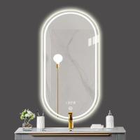 China Silver Lenses Material Touch Control Led Retail Beat-room Mirror for Home Bathroom for sale
