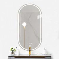 China Silver Lenses Material Touch Control Led Retail Beat-room Mirror for Home Bathroom for sale