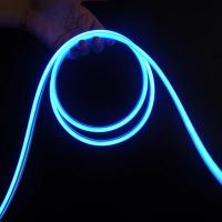 China 85 CRI Copper Material DC 24V IP65 Waterproof 16*16mm SMD 5050 RGB LED Flex Neon for sale