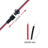 China LED Light Cable Wire with Male and Female JST SM Cable Connectors Modern Design Style for sale