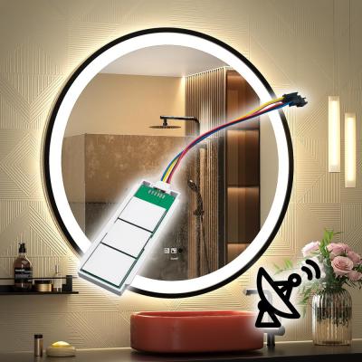 China Dimming level Yes Customizable 12V/24V 5A 60W/120W Rader PIR Motion Sensor Light Switch LED Light Source 1NO/1NC Switch Combination Bathroom for sale