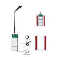 China Customizable 12V/24V 5A 60W/120W Rader PIR Motion Sensor Light Switch LED Light Source 1NO/1NC Switch Combination Bathroom for sale