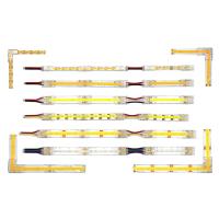 China Hotel COB Mini Led Light Strip Wire Connectors 2 3 Pin Connection Solderless CCT 5 8 10mm LED Strip To Strip Wire Connector for sale