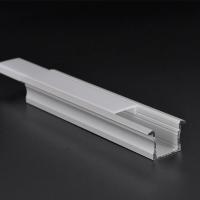 China 17x8mm Wall Mounted Flat LED Aluminum Profile for House Decoration and Kitchen Lighting for sale