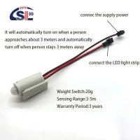 China 12V 4A Small Infra-red Human Body Induction Kitchen Cabinet Sensor Switch For LED Light Door Cabinet for sale