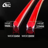 China 12v/24v/120v/240v LED Neon Strip Cuttable Pink/Blue Silicon for DIY Christmas Lights for sale
