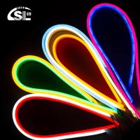 China 50000 Hours Lifespan Red Blue Red LED Neon Strip Light for Gaming Room Waterproof Flex for sale