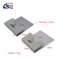 China Hotel Mirror Hangers Square Gass Plate Mirror Metal Hooks for Frameless Glass Mirrors for sale