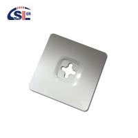China Metal Hook Mirror Hardware Accessories Affordable Frameless Square Glass Plate Mirror for sale