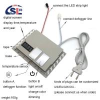 China 12W/24W/36W Single/Three color LED Touch Sensor Switch with Time and Temperature Display Control for sale