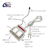 China 12W Small Double Keys Dimmer Touch Sensor Switch for Bathroom Mirror Defogger Max. 1A for sale