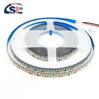 China 24V DC SMD2835 240D 10mm 12000K Ra80 Die-Cutting Board LED Light Strips for Mirrors for sale