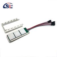 China 44g Three Buttons Radar Induction Double Touch Switch For Bathroom Vanities Mirror for sale