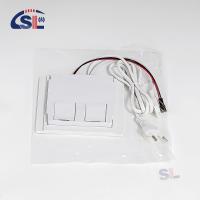 China 12W Integrated Large Two Buttons Three Colors Touch Sensor Switch for Bathroom Mirrors for sale