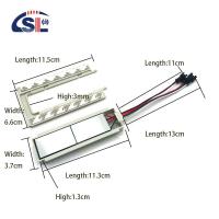 China SL 12v 12W 24W 36W LED Smart Defogger Touch Switch Sensor For Bathroom Vanities Mirror IP24 Customized for sale