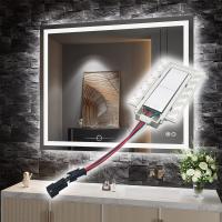 China SL 12v Split Two Buttons Three Colors LED Smart Defogger Touch Switch Sensor 11.8cm*6.6cm*1.3cm for sale