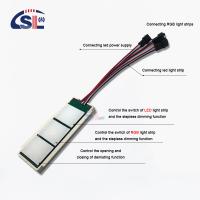 China Touch Sensor 103g DC 12V 5A 60W Defogger Pad Mirror RGB Led Stepless Dimming Three Button Control Switch for sale