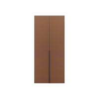 China 22mm PVC Laminated Wardrobe Doors With Aluminum Frame Customizable Size for sale