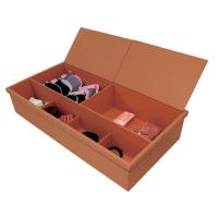China MDF PVC Wardrobe Organizer Box Closet Storage Boxes Durable For Underwear & Jewelry for sale