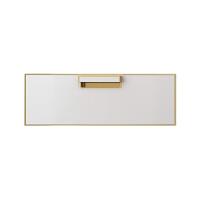 China Luxury Wardrobe Cabinet Drawer Front Replacement With Gold Handles for sale