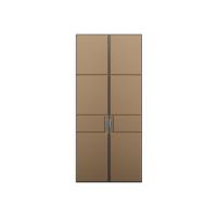 China ENF Certified Laminate Wardrobe Doors Closet Hinged Doors Shaker Style Customization for sale